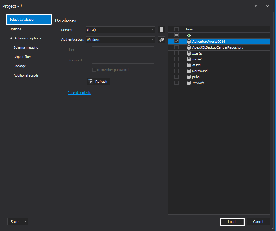 How To Use Apexsql Script To Deploy A Database As A Net Executable