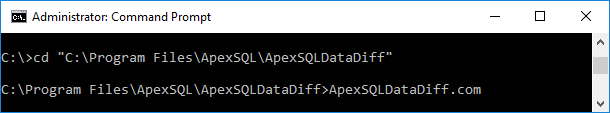 General Usage And The Common Command Line Interface Cli Switches For Apexsql Tools 