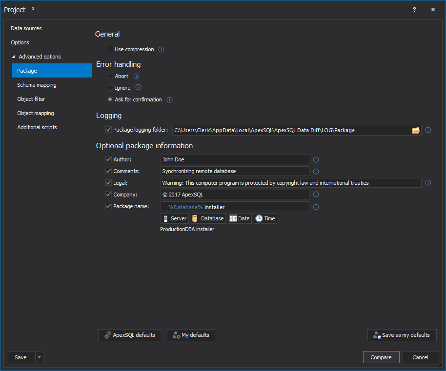 All About Apexsql Database Installer Packages