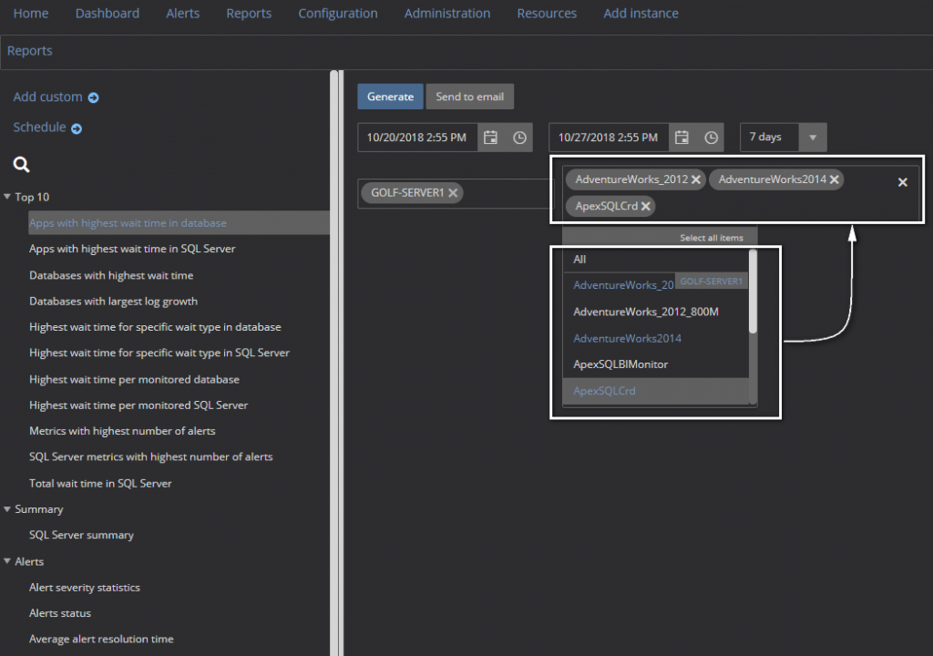 Using And Scheduling Sql Server Performance Monitoring Reports