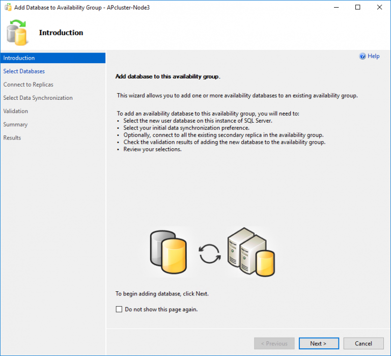 How to host the central repository database in an AlwaysOn Availability Group