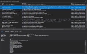 Executing a health check analysis of the SQL Server instance Security ...