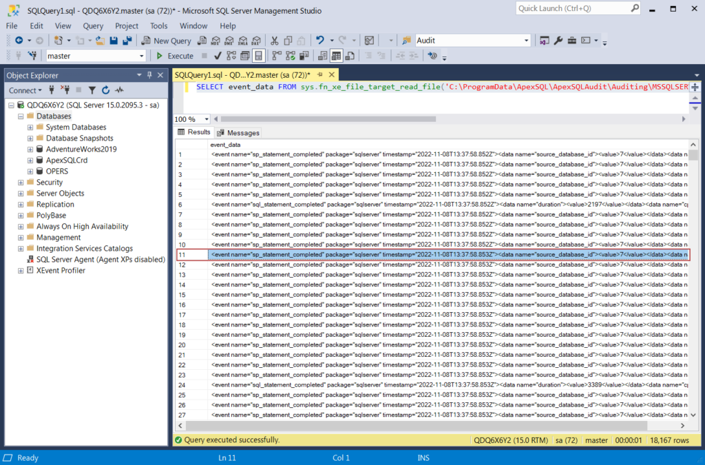 Understanding the changes implemented in ApexSQL Audit 2021.01.2098 hotfix and using it to ...